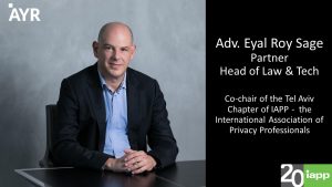 Adv. Eyal Roy Sage, Head of the Law and Technology Department, was ...
